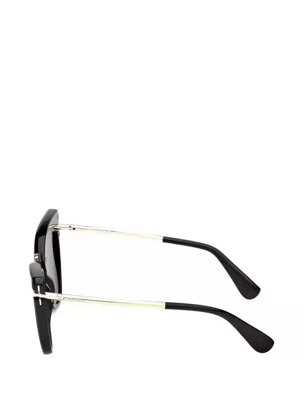 Max Mara Cat-eye Frame Sunglasses - Black