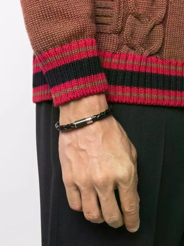 Tateossian Carbon Pop Bracelet