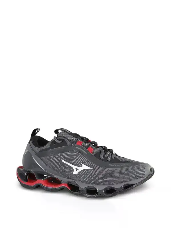 Mizuno Wave Prophecy 13.2 Logo Sneakers - Grey