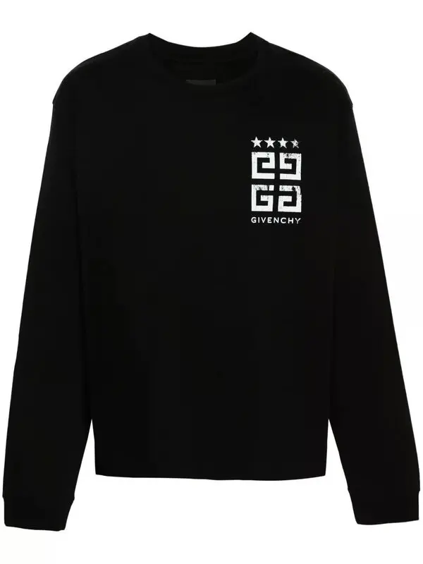 Givenchy 4g Stars Cotton T-shirt