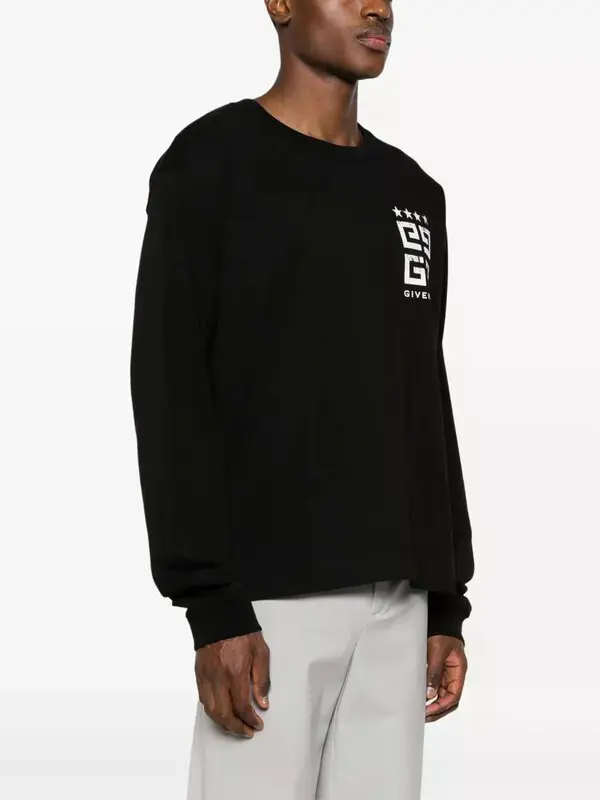 Givenchy 4g Stars Cotton T-shirt