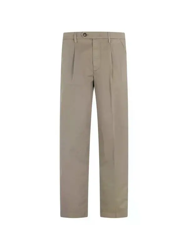 RE-HASH Pleated Trousers - Neutrals