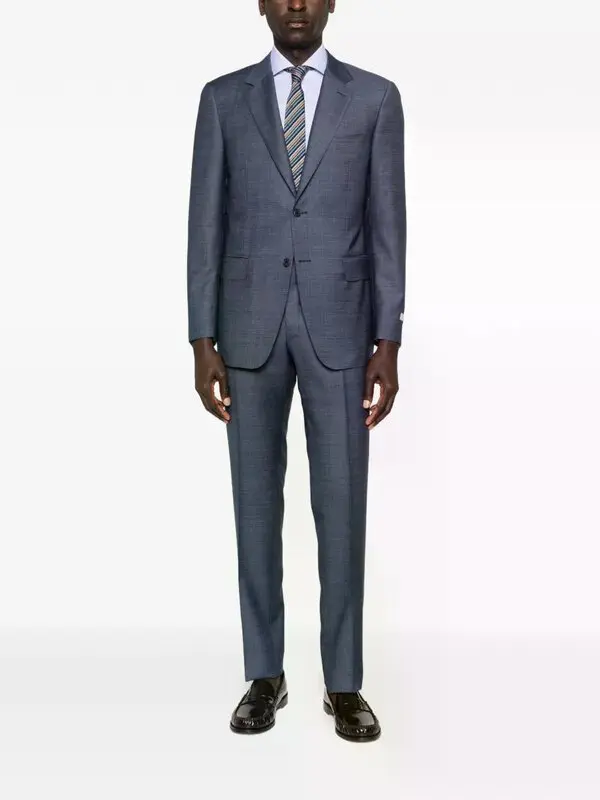 Canali Button-fastening Suits - Blue