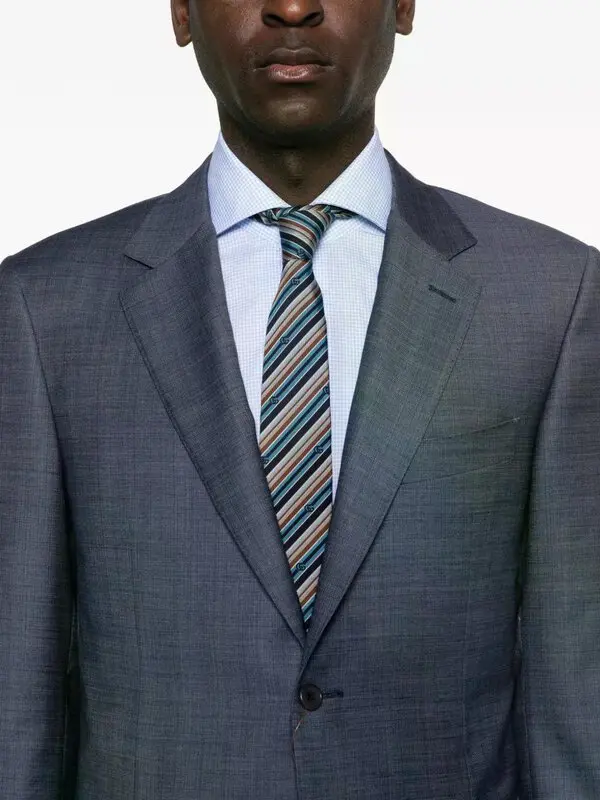 Canali Button-fastening Suits - Blue