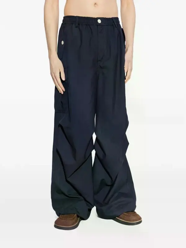 Marni Buttoned Cargo Pants - Blue