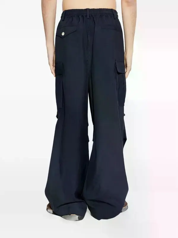 Marni Buttoned Cargo Pants - Blue