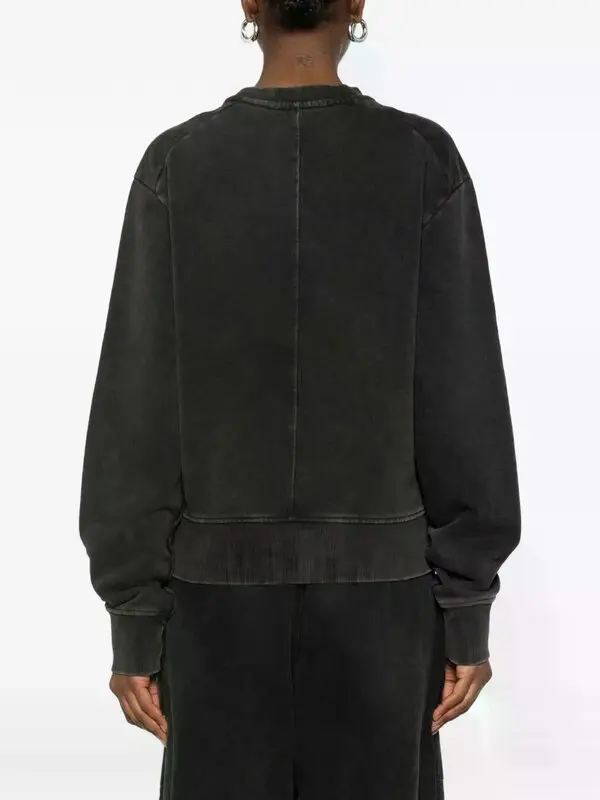 ENTIRE STUDIOS Seam Detail Sweatshirt - Black
