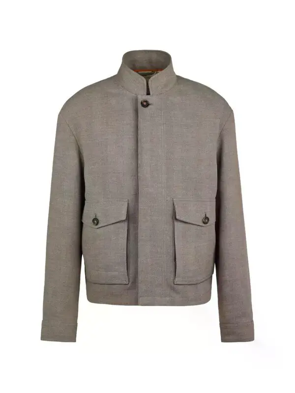 TOD'S Short Linen Jacket