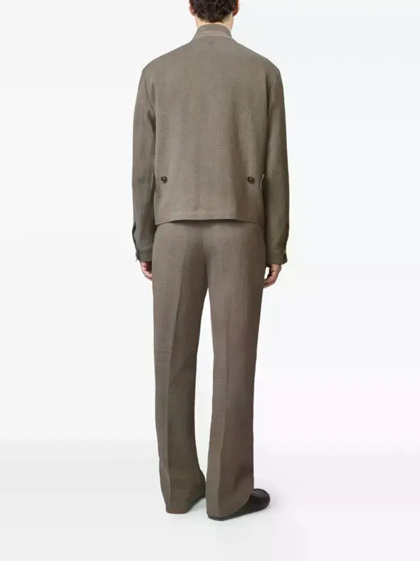 TOD'S Short Linen Jacket