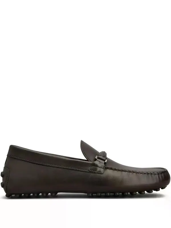 TOD'S Leather Loafers - Brown