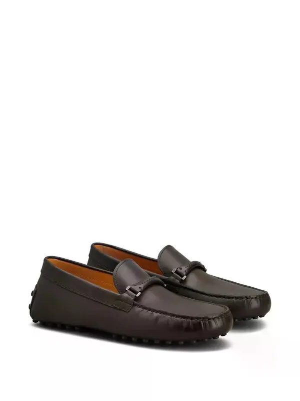 TOD'S Leather Loafers - Brown