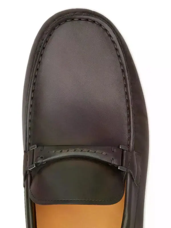 TOD'S Leather Loafers - Brown
