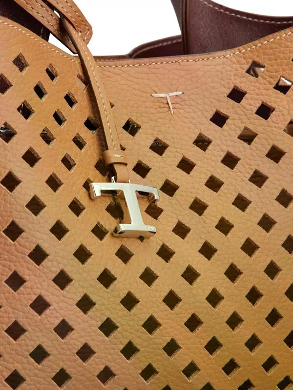 TOD'S Cut-out Top Handle Tote