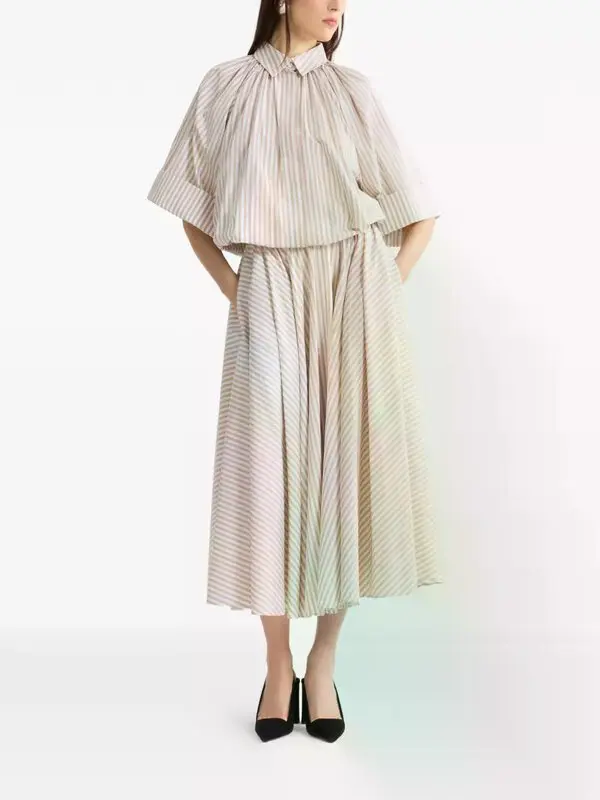 PATOU Striped Shirt - Neutrals