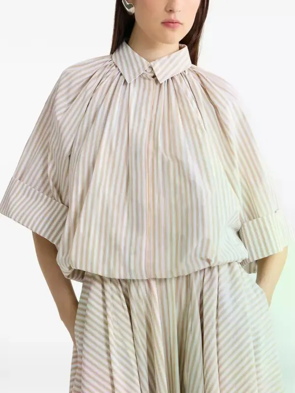 PATOU Striped Shirt - Neutrals