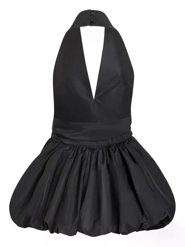 PATOU Knot Mini Dress - Black