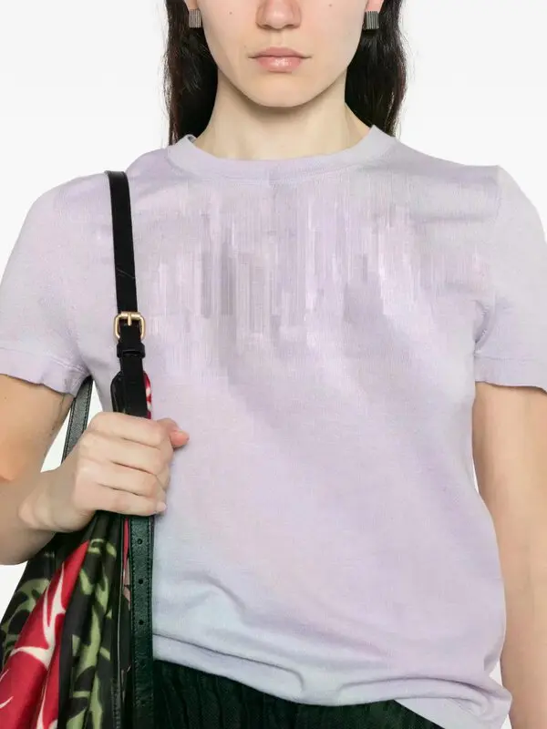 Eric Bompard Round-neck T-shirt - Purple