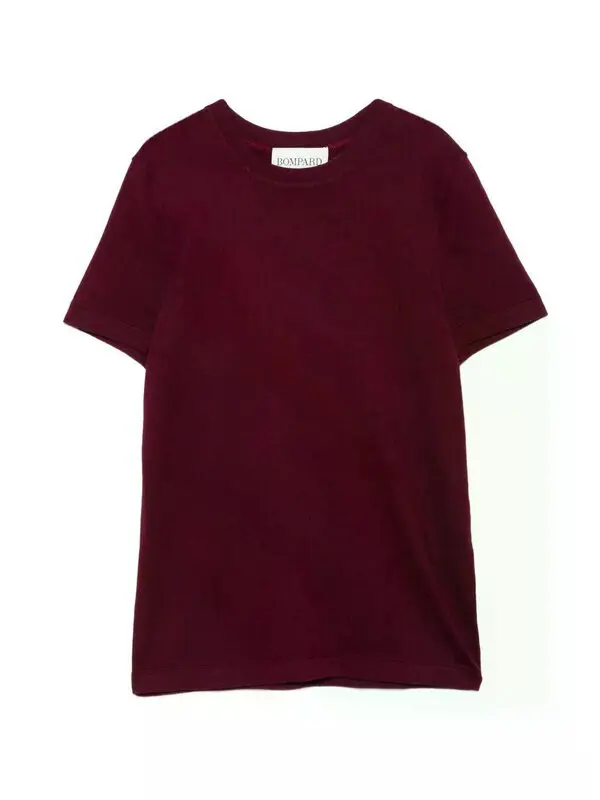 Eric Bompard Round-neck T-shirt - Red