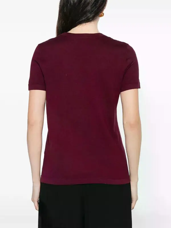 Eric Bompard Round-neck T-shirt - Red