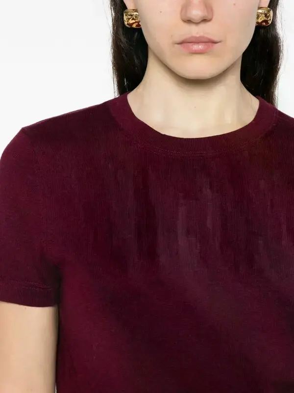 Eric Bompard Round-neck T-shirt - Red