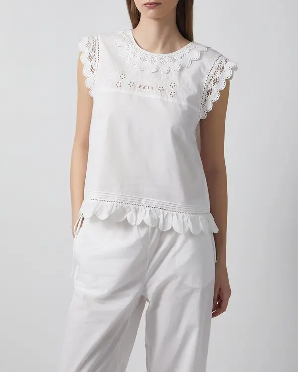 THE GARMENT Kirsten Cloth Top - White