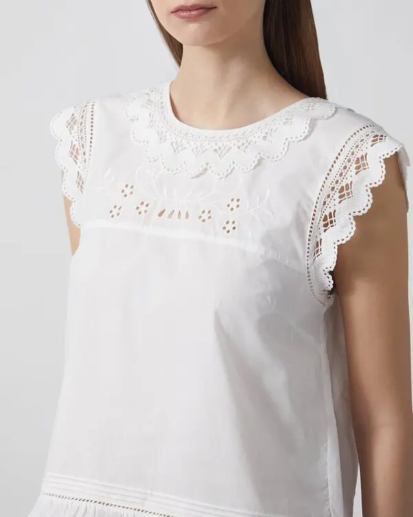 THE GARMENT Kirsten Cloth Top - White