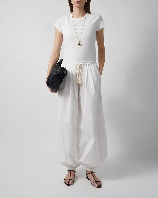 THE GARMENT Trousers Bazaar - White