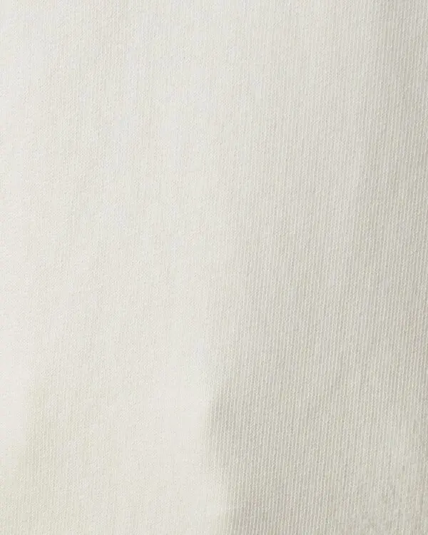Acne Studios Fleece Logo Sweatshirt - Offwhite