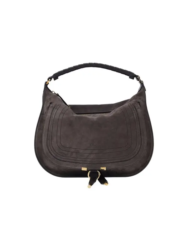 Chloé Marcie Shoulder Bag - Brown