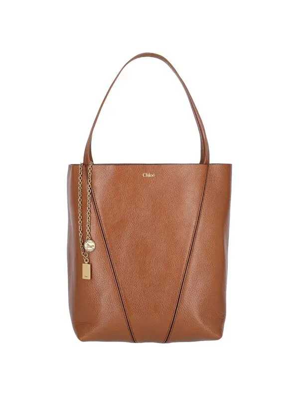 Chloé Spin' Tote Bag - Brown