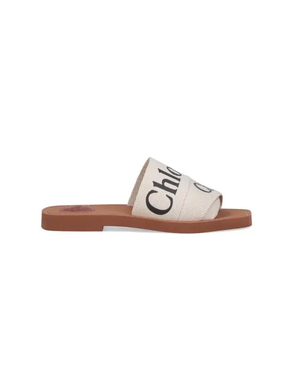 Chloé Woody' Sandals - White