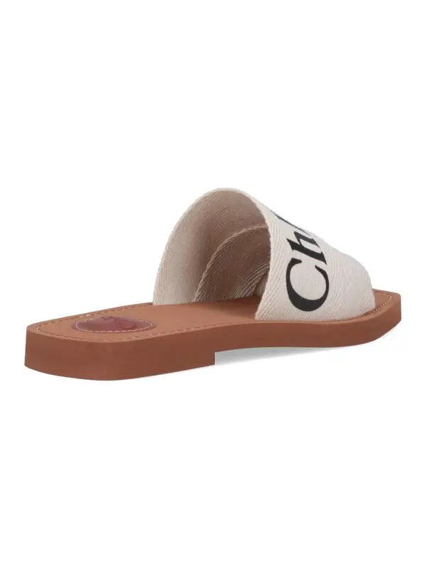 Chloé Woody' Sandals - White