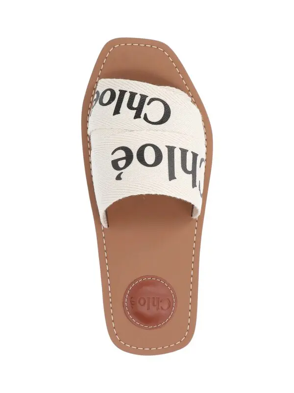 Chloé Woody' Sandals - White