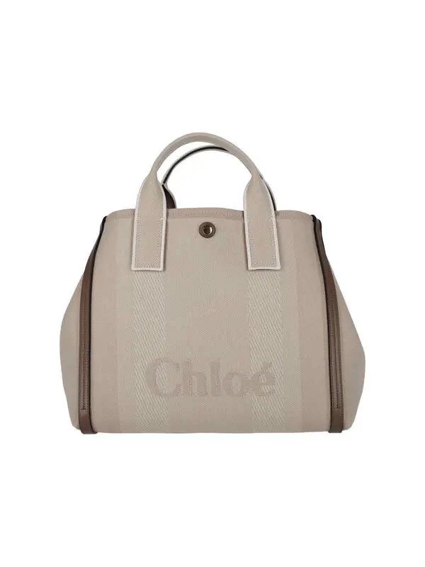 Chloé Carry' Tote Bag - Taupe