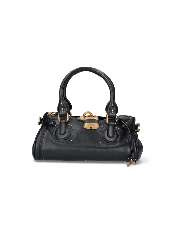 Chloé Paddington Shoulder Bag - Black