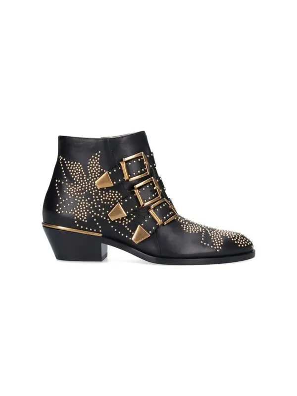 Chloé Susanna" Low Boots - Black