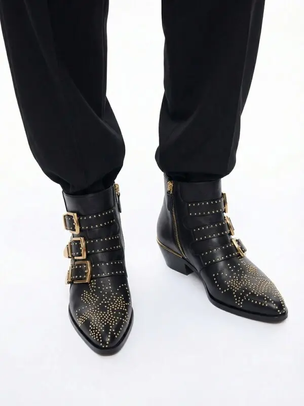 Chloé Susanna Low Boots - Black
