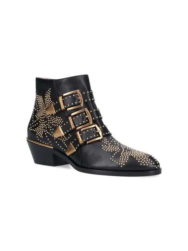 Chloé Susanna Low Boots - Black