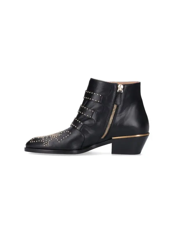 Chloé Susanna Low Boots - Black