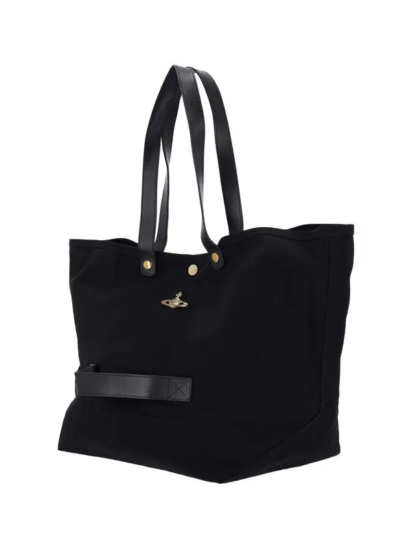 VIVIENNE WESTWOOD Large Utility Tote Bag