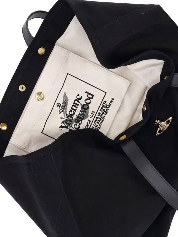 VIVIENNE WESTWOOD Large Utility Tote Bag
