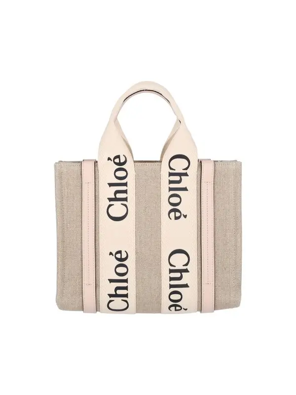 Chloé Woody Small Tote Bag - Pink