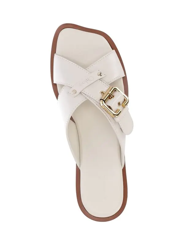 Chloé Nil' Sandals - Cream
