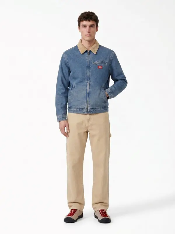 Dickies Carpenter 997 Loose Straight Jeans - Beige