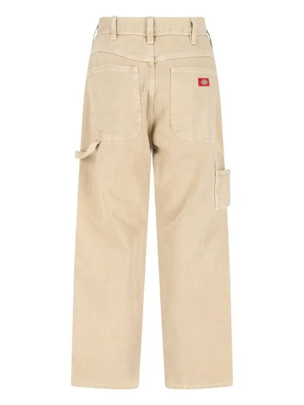 Dickies Carpenter 997 Loose Straight Jeans - Beige