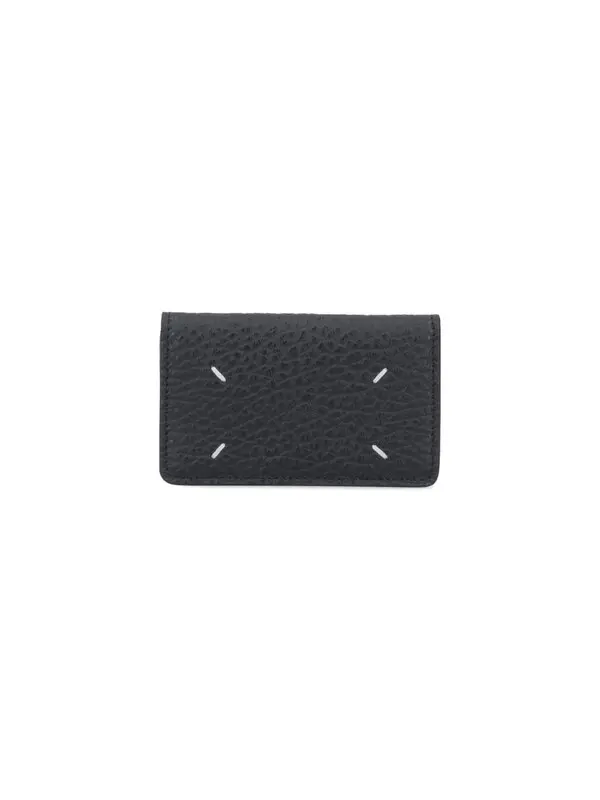 MAISON MARGIELA Four Stitches' Long Card Holder - Black
