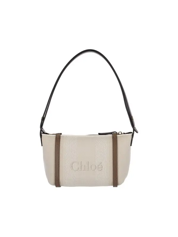 Chloé Carry' Shoulder Bag - Beige