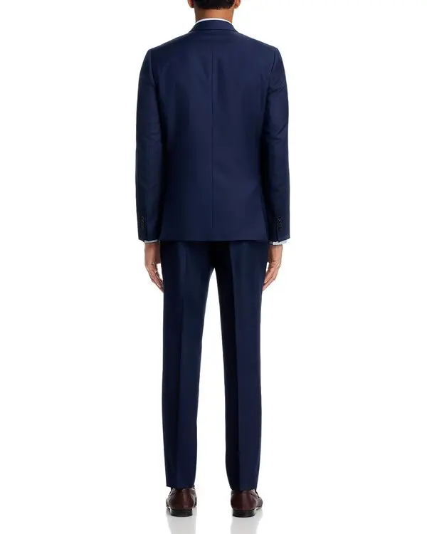 Paul Smith Soho Canvas Sharkskin Extra Slim Fit Suit - Navy