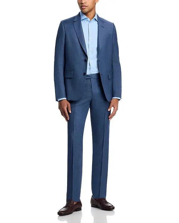 Paul Smith Soho Sharkskin Extra Slim Fit Suit - Blue