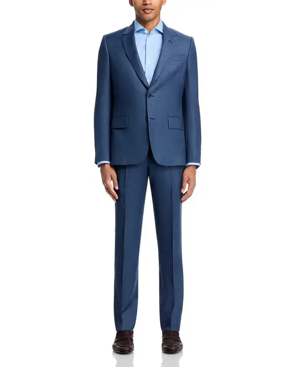 Paul Smith Soho Sharkskin Extra Slim Fit Suit - Blue